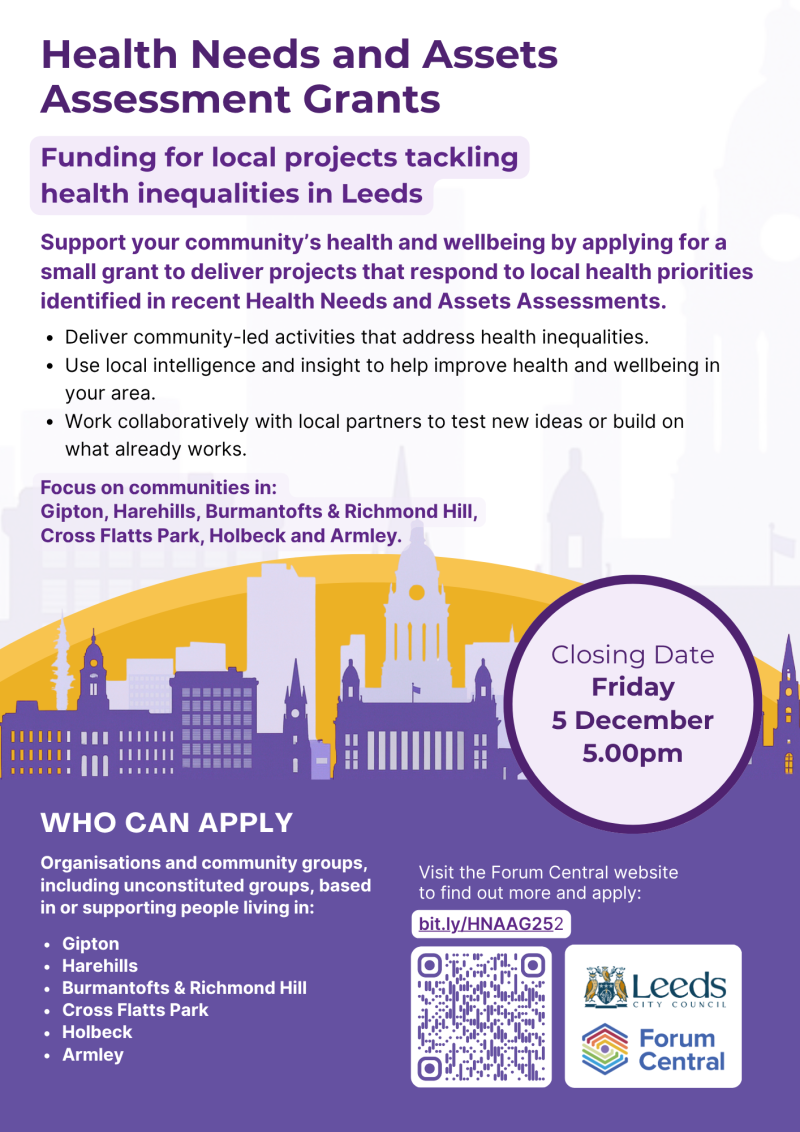 Health Needs and Asset Assessment Grant Program - Forum Central